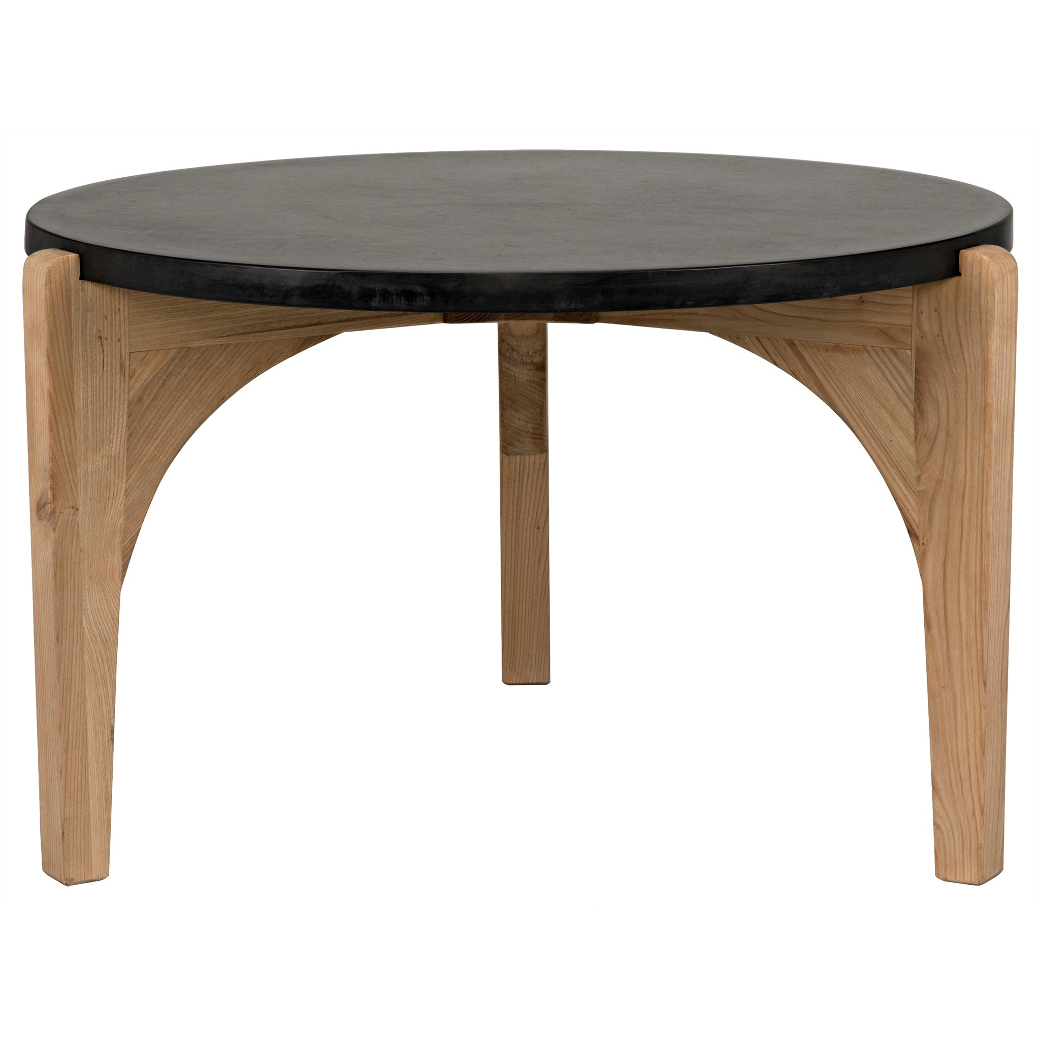 Noir Furniture Confucius Coffee Table with Black Marble Top GTAB1058